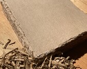 10 Sheets 5x7 Inch Handmade Paper Recycled From Office Paper - Etsy