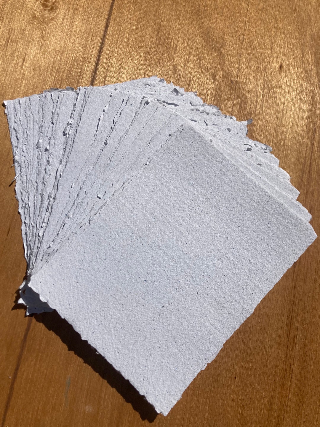 8.5 X 11 Inch Pale Blue Paper With Speckles, Dry Media Paper, 260gsm ...