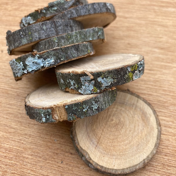 Rustic Wood Discs - Etsy