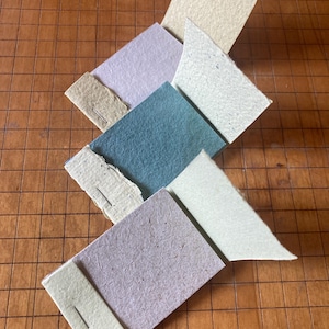 WATERCOLOR Set of 3 Notebooks, Mini Notebook Notepad, Recycled Paper ...