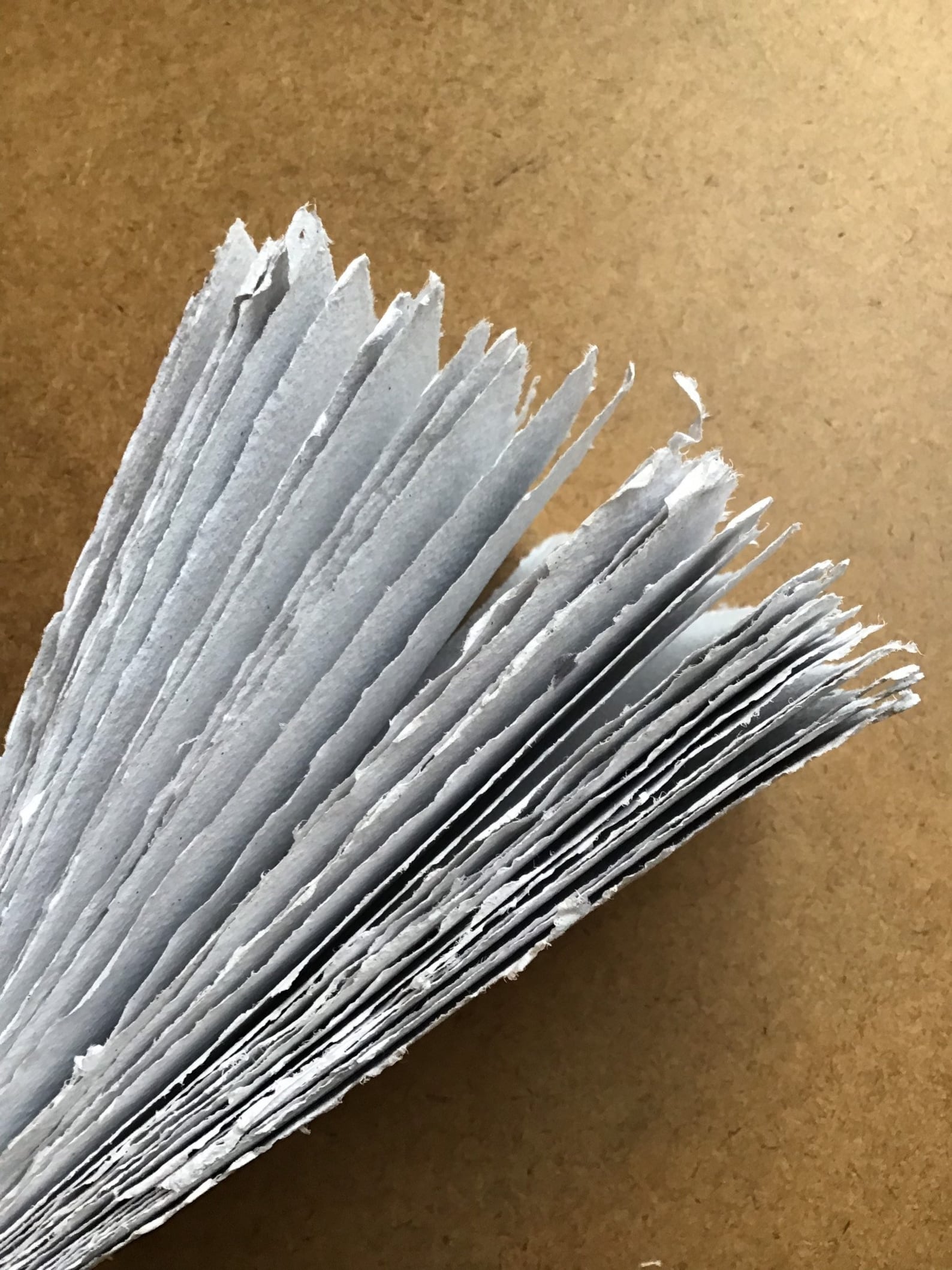 BY THE SHEET White Handmade Paper, Recycled Paper, Eco Friendly Paper ...