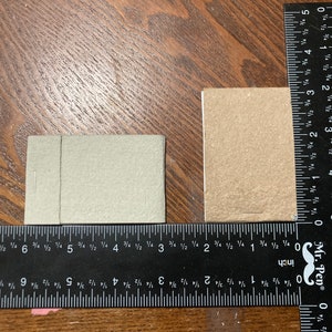 WATERCOLOR Set of 3 Matchbook Notebooks, Mini Notebook Notepad, Recycled Paper, Handmade Paper ...