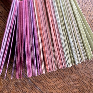 100 Sheets of Cut 2x3 Inch Paper, Handmade Paper, Business Cards ...