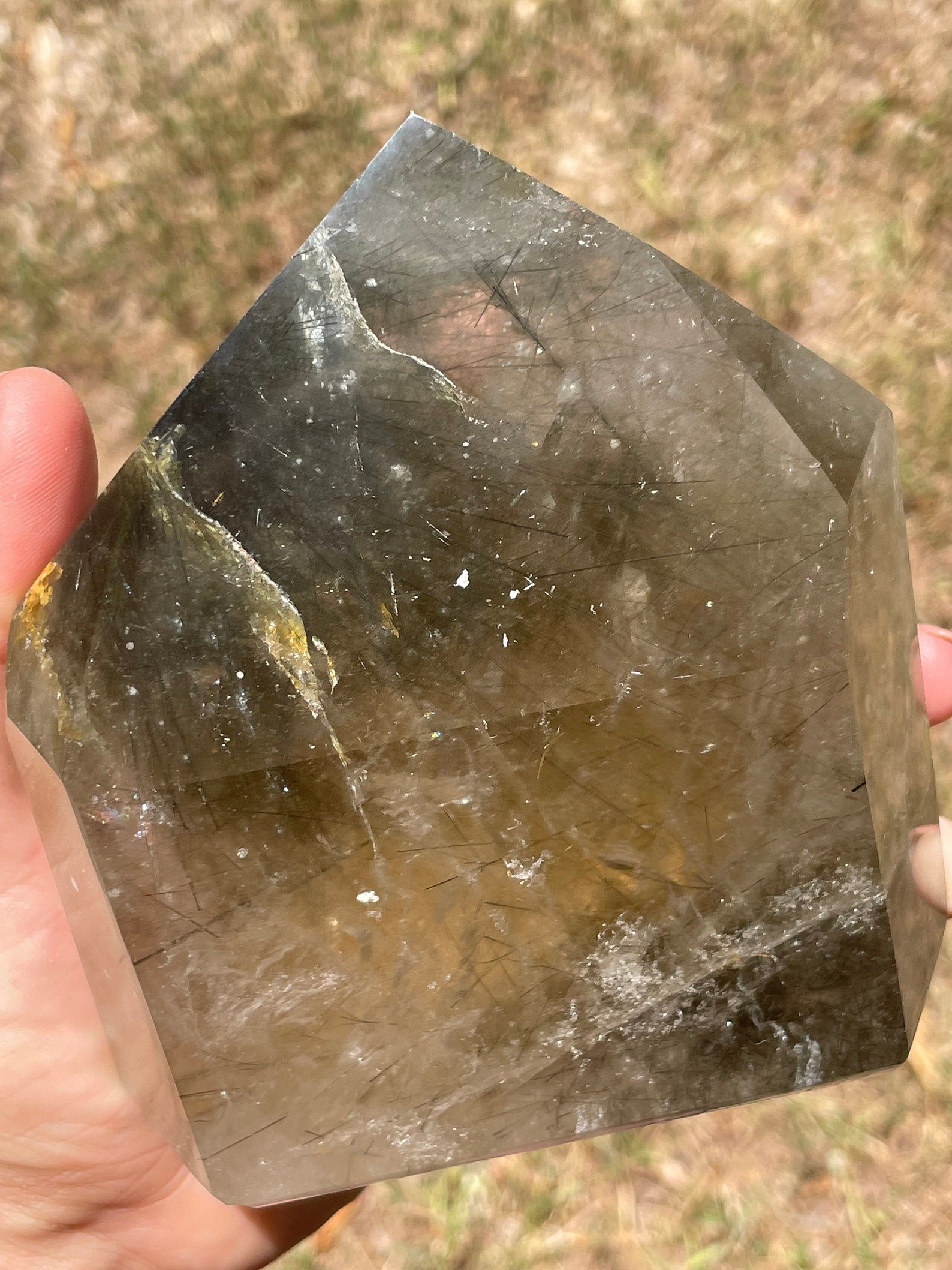 Tourmalinated Quartz With Feldspar - Etsy