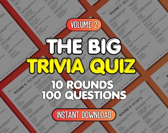 Pub Quiz Trivia Game | Volume 1 | Family Trivia | Party Games | General ...
