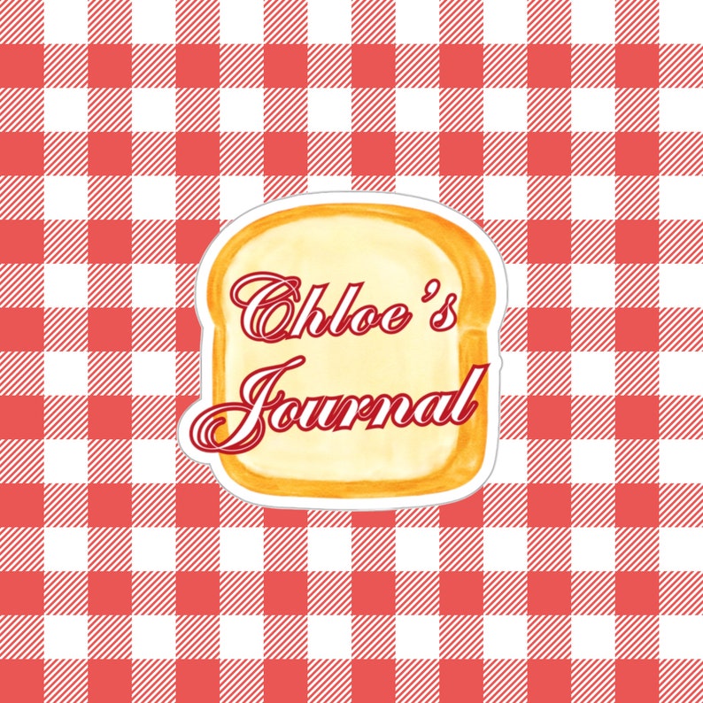 Personalized Journal Sticker Custom Sticker Journaling Sticker Junk ...