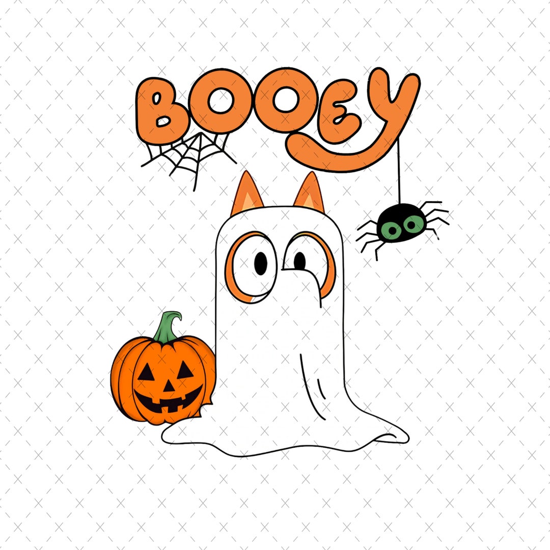 Booey Bluey Halloween PNG, Bluey Halloween Png, Bluey Halloween Family ...