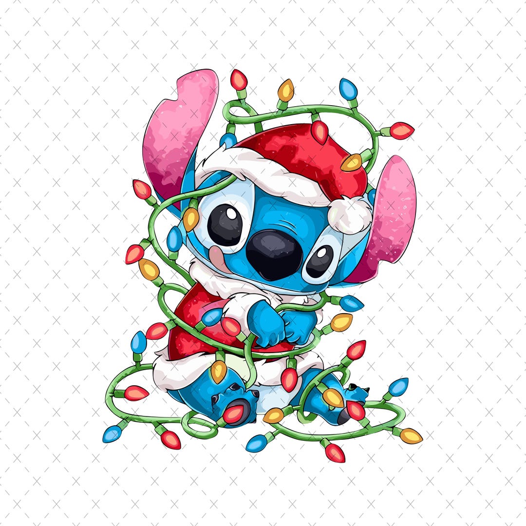 Merry Stitchmas Christmas PNG SVG: Retro Holiday File - Etsy