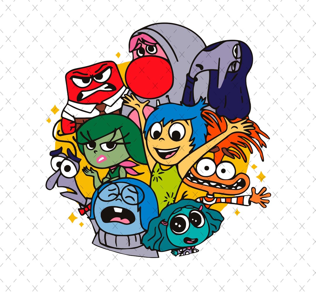 Inside Out 2 Charaktere Png, Inside Out 2 Clipart Png, All die Gefühle ...