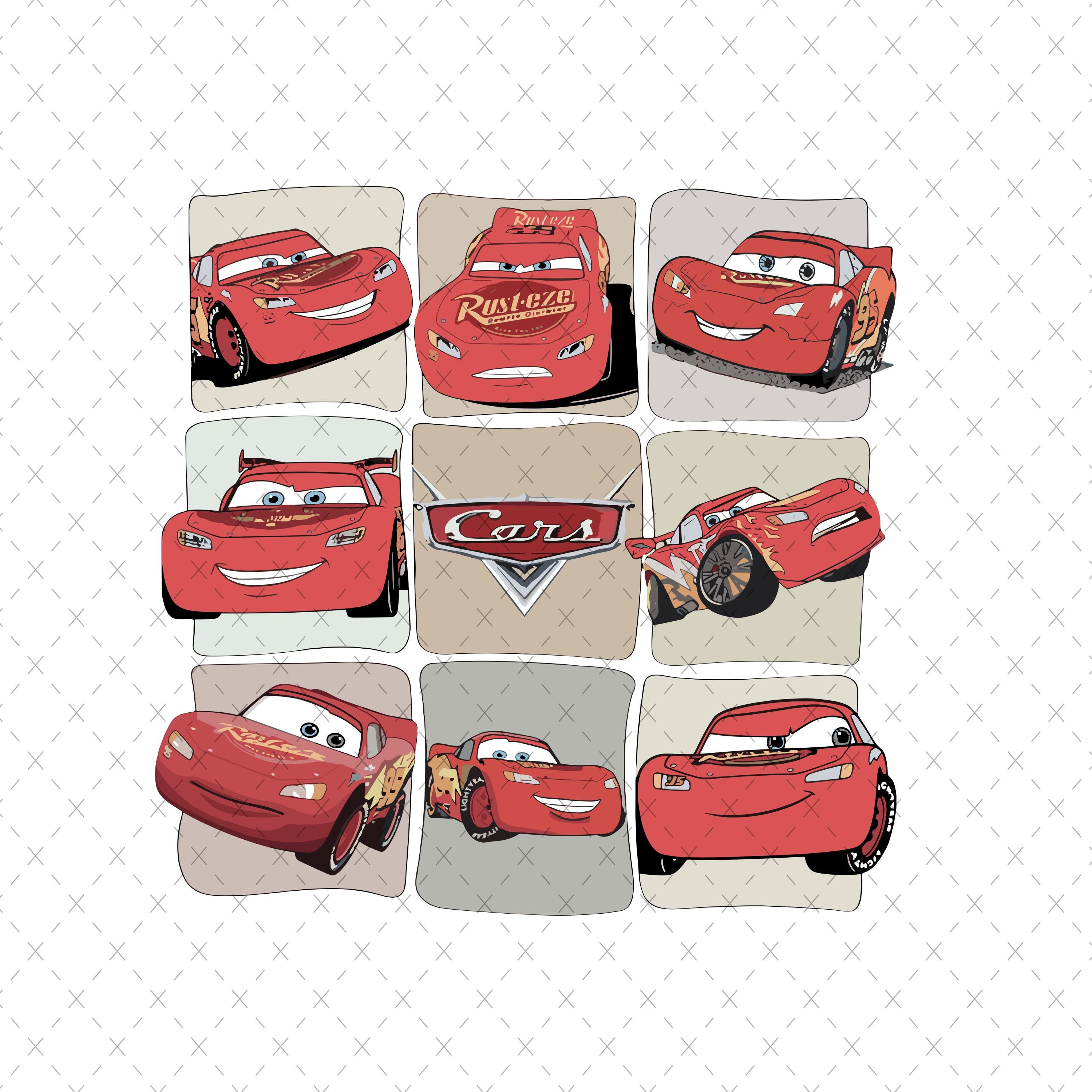 Lightning Mcqueen PNG: Cars Sublimation Design (digital File, Instant ...