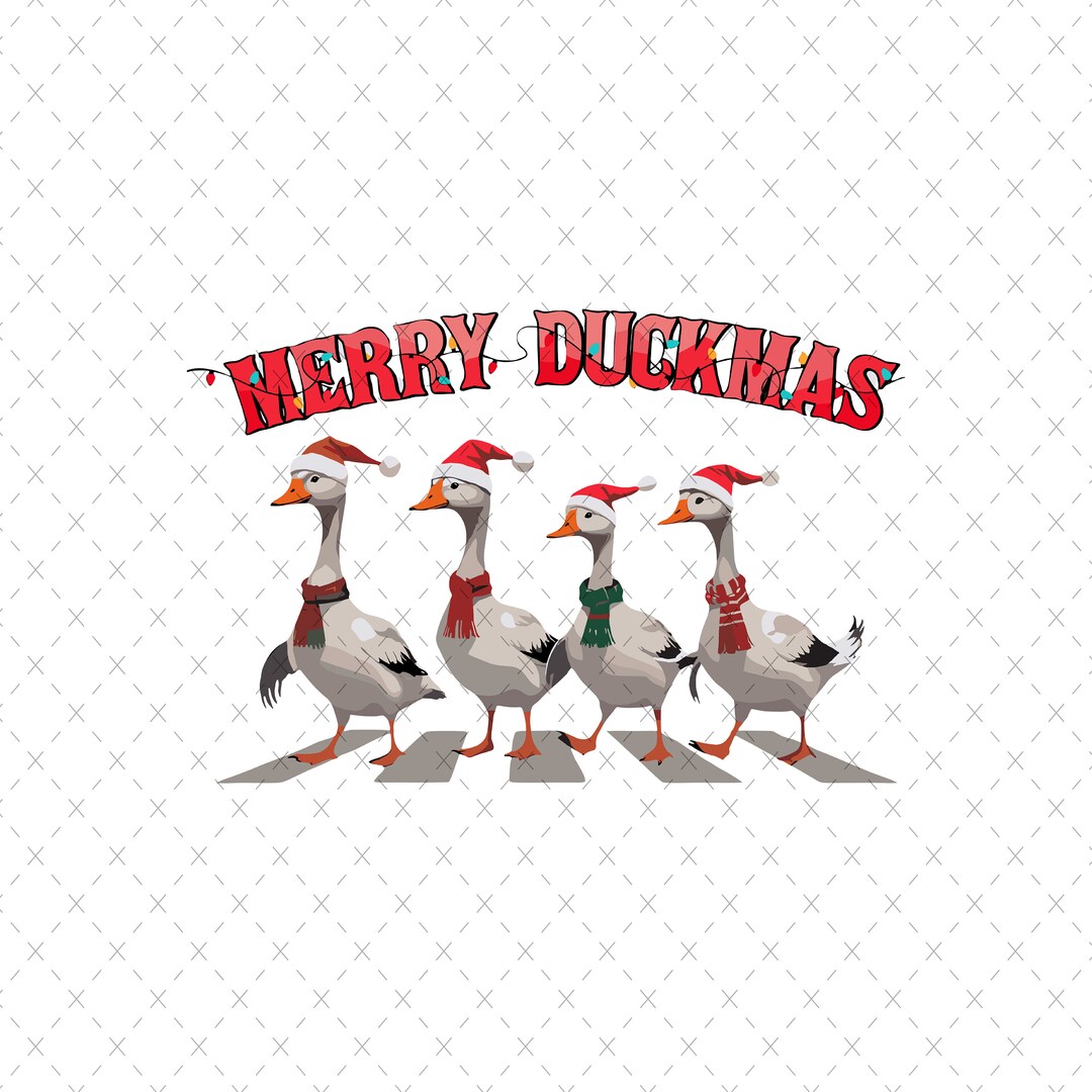 Christmas Ducks Png, Duck Christmas Png for Women, Funny Animals ...