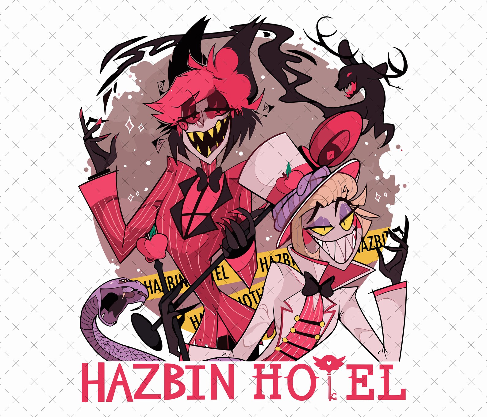 Hazbin Hotel Svg, Hazbin Hotel Png, Hazbin Hotel Movie Png, the Eras ...