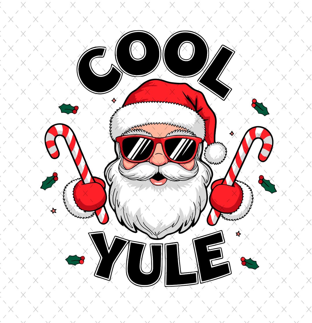 Yule Santa PNG, Funny Christmas Shirt Design (digital Download - Etsy