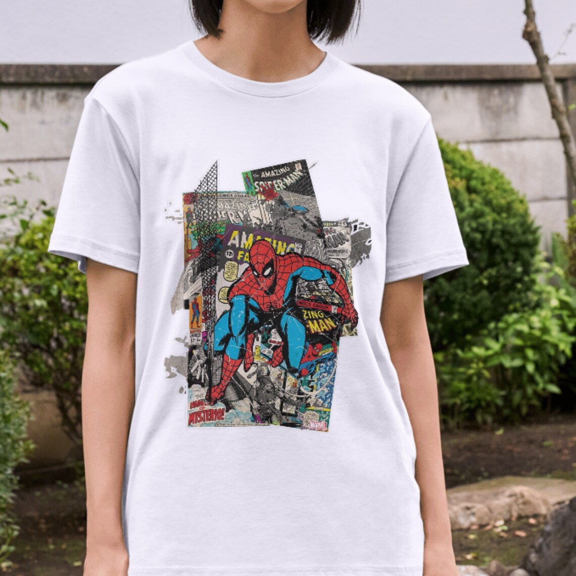 Spiderman Comic Book Art: Superhero PNG SVG (instant Download) - Etsy