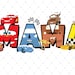 Mama Cartoon Car Movie PNG, Family Vacation Design (digital Download ...