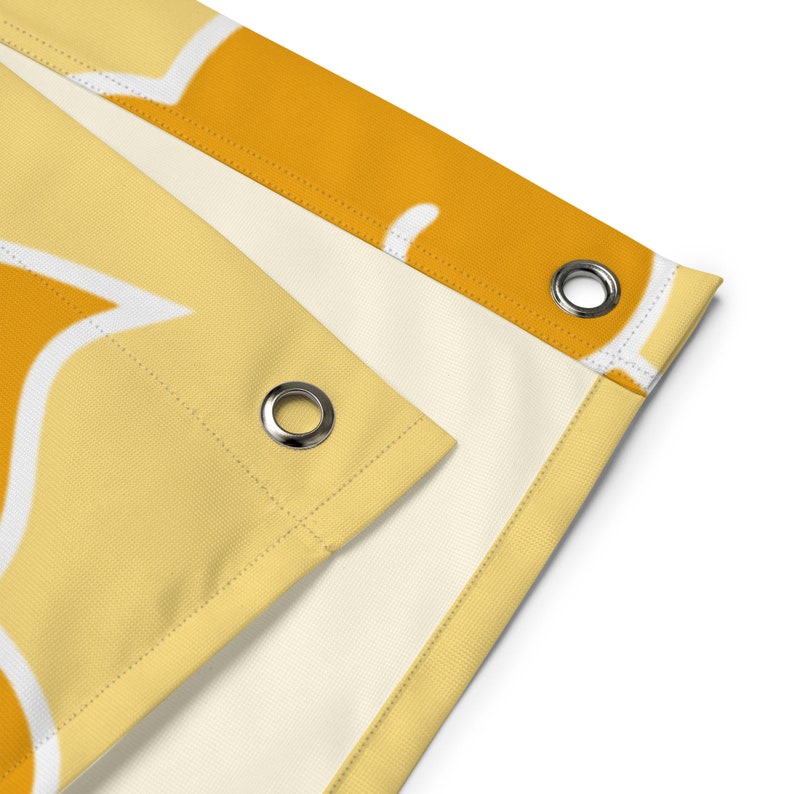 Naruto Flag Yellow Horizontal Anime Flag Anime Tapestry Wall Art ...