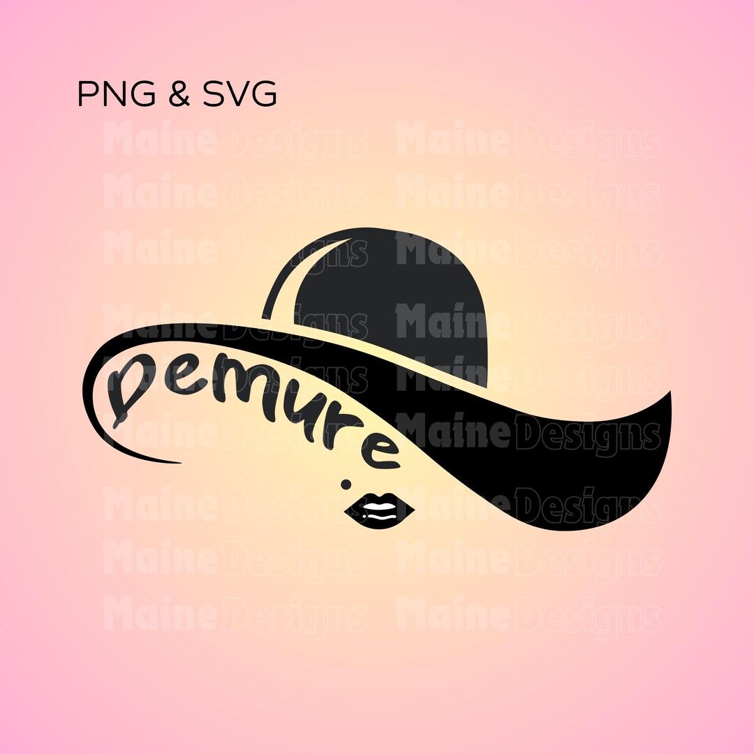 Demure PNG Very Demure Png, Demure Trend Png, Sophisticated Woman ...