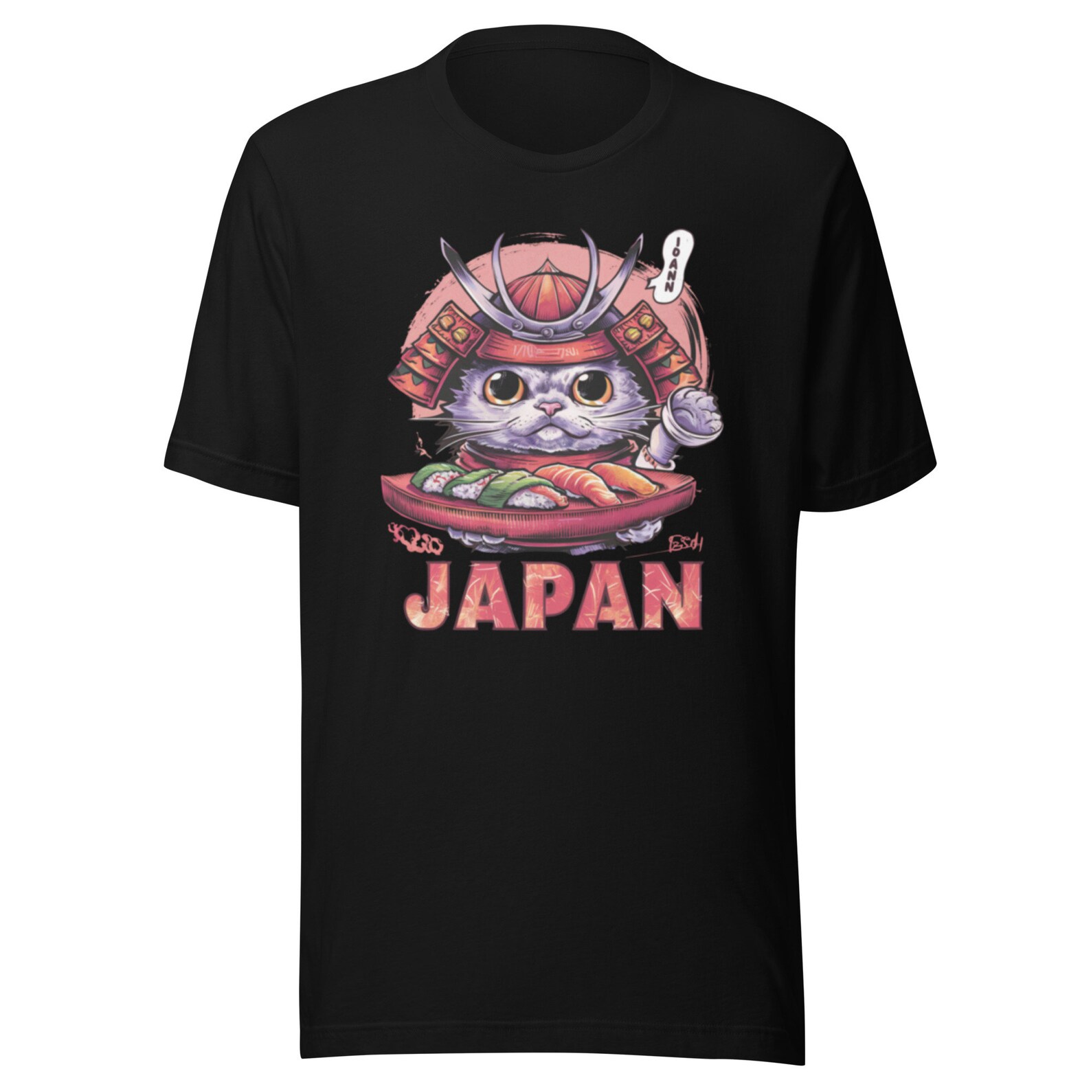 Sushi Cat T-shirt | , Japan, Sushi, Kawaii Shirt, Alt Clothing, Anime ...