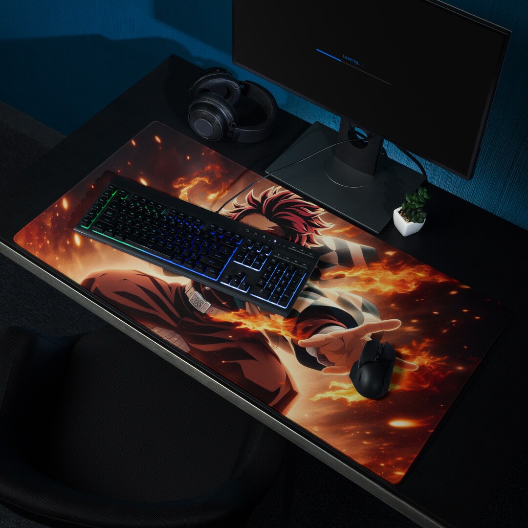 Tanjiro Gaming Mouse Pad , Demon Slayer, Tanjiro, Gaming, Lol, Anime ...