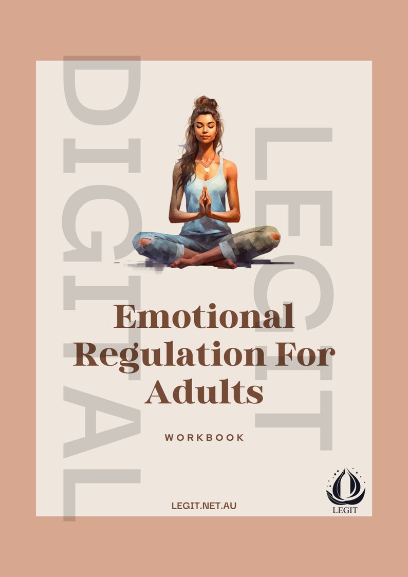 Emotional Regulation Workbook, Emotional Regulation for Adults ...