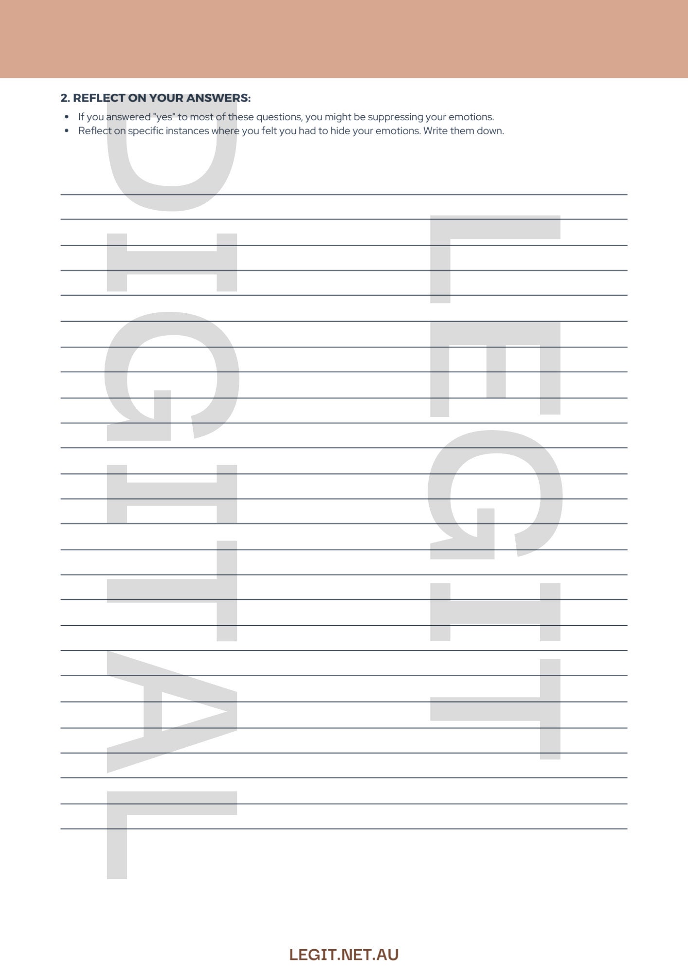 Emotional Regulation Workbook, Emotional Regulation for Adults ...