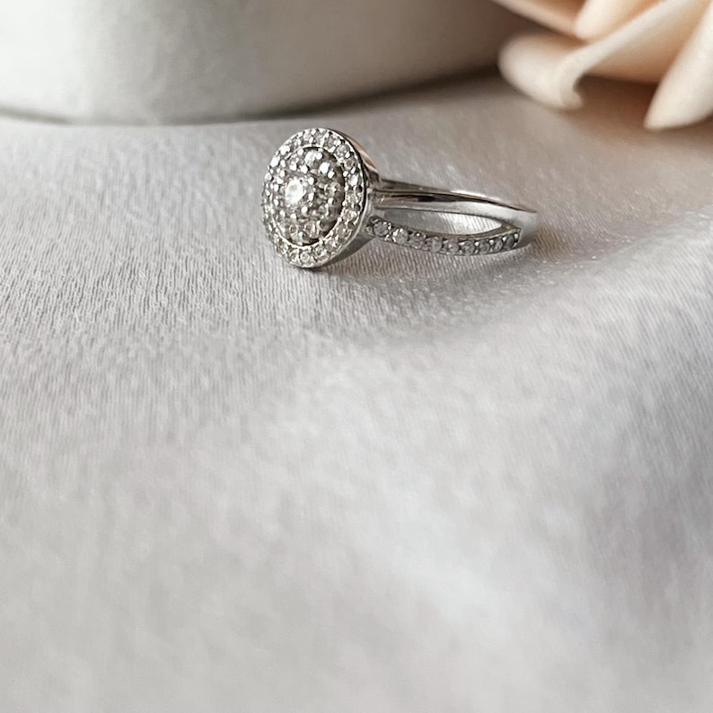 Sterling Silver Circle Ring, Self Love Reminder, Gift for Her - Etsy