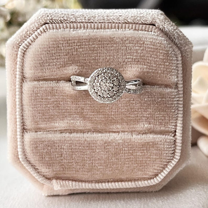 Sterling Silver Circle Ring, Self Love Reminder, Gift for Her - Etsy