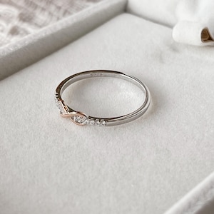 Mother & Daughter Forever Linked Together Ring,birthday Gift for ...
