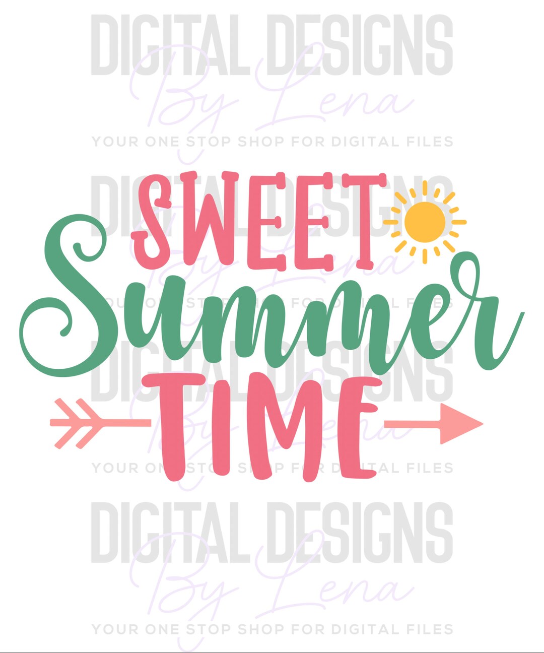 Sweet Summer Time Svg, Summer Svg, Beach Svg, Summer Png, Summer Cricut ...