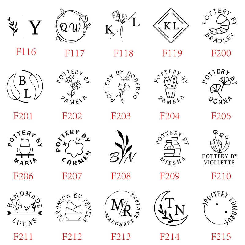 Ceramic Stamp - Etsy