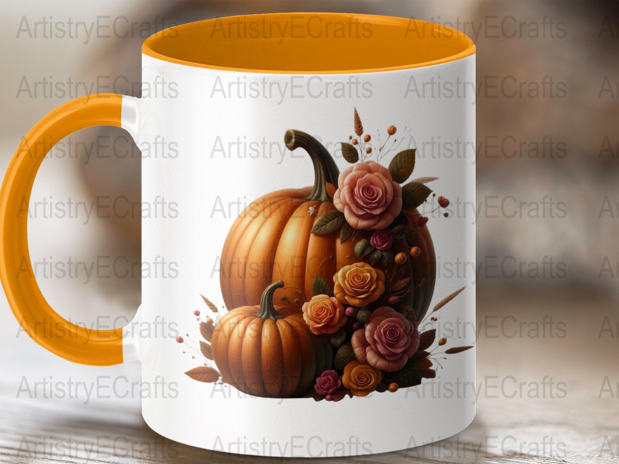 15 Fall Pumpkin Clipart Bundle, Autumn Harvest Digital Download ...