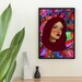 Maria in the Glass, Minimalist Wall Art, Artistic Wall Decor, Modern ...