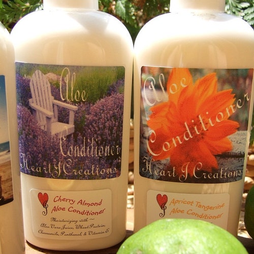 ALOE VERA CONDITIONER Custom Scent as You Wish - Etsy