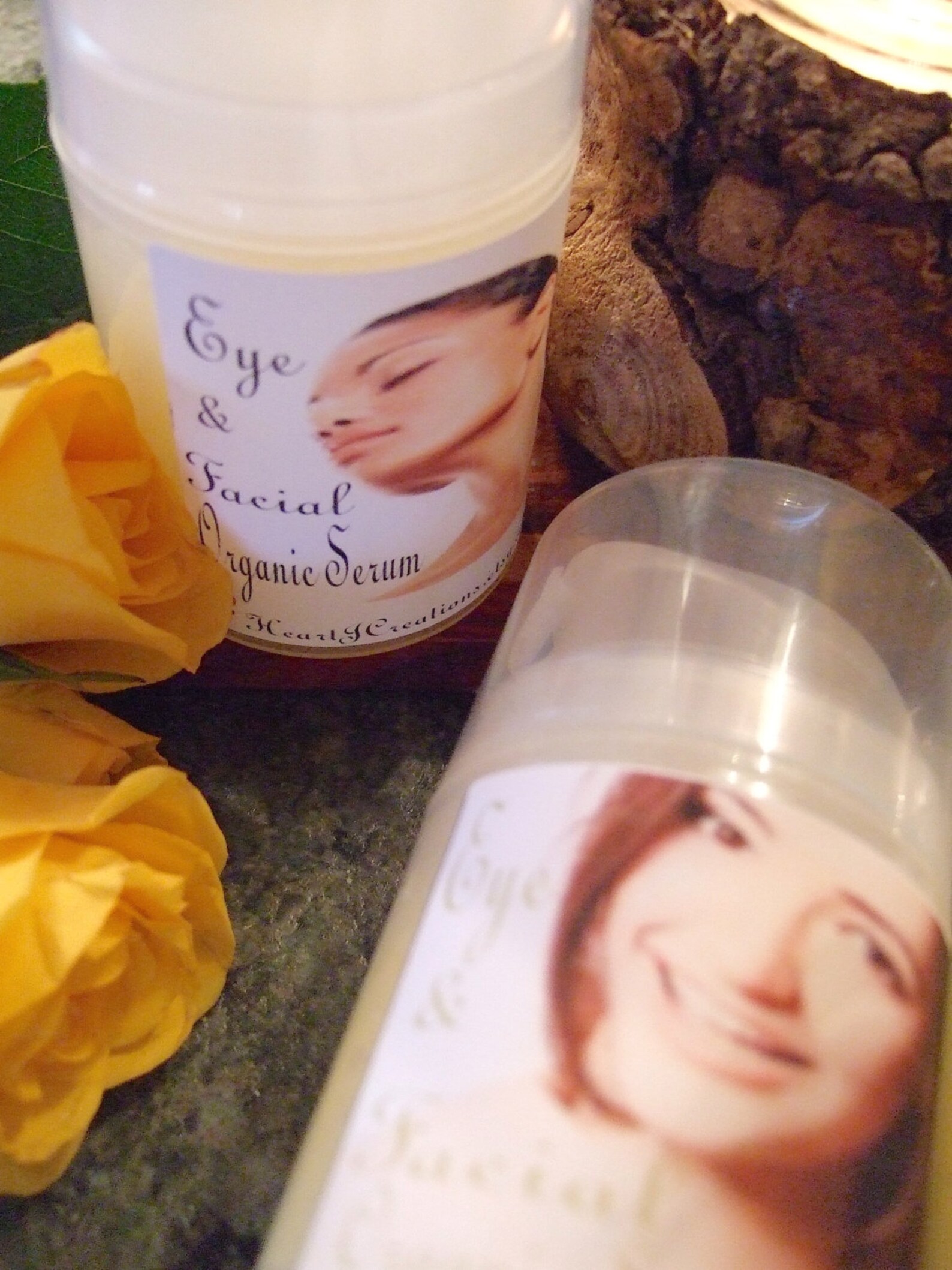 EYE & FACIAL SERUM ~ Organic Essential Oils - Etsy