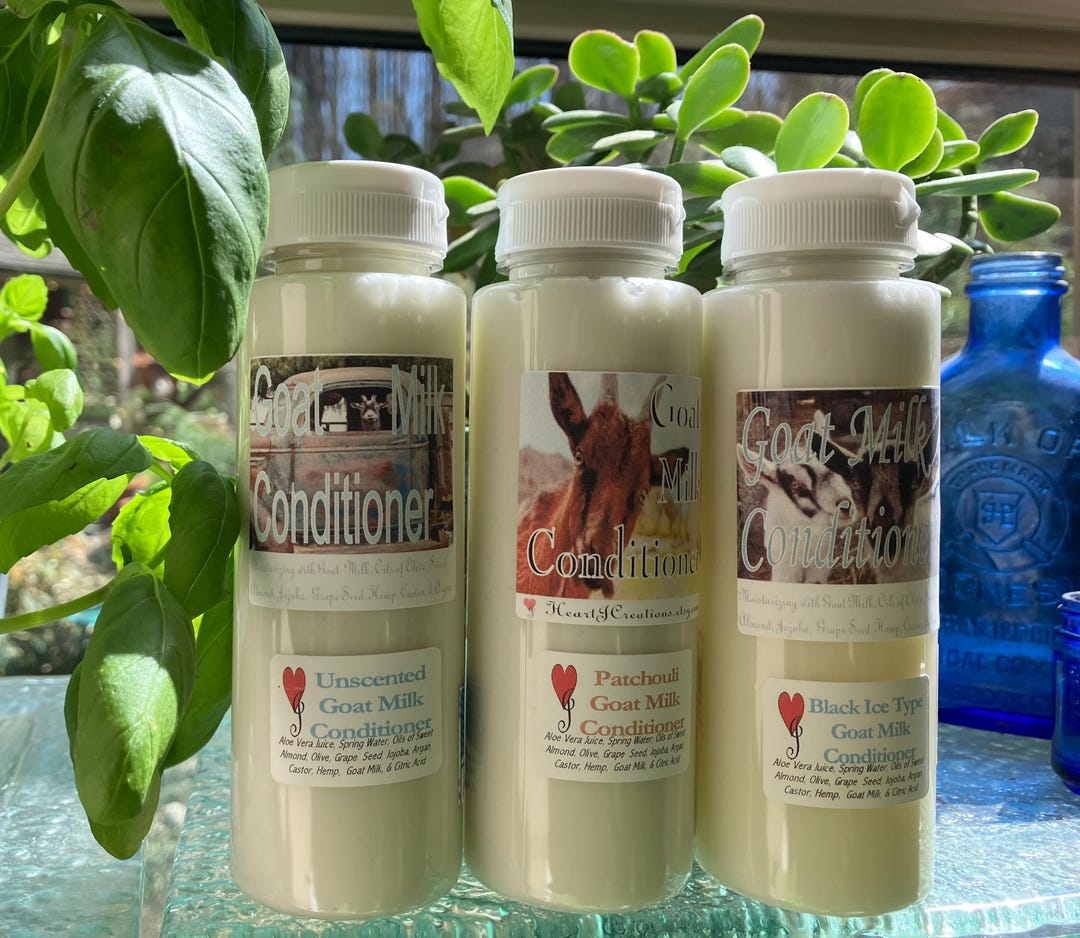 Goat Milk Conditioner ~ All Natural Creamy Goat Milk Conditioner - Etsy