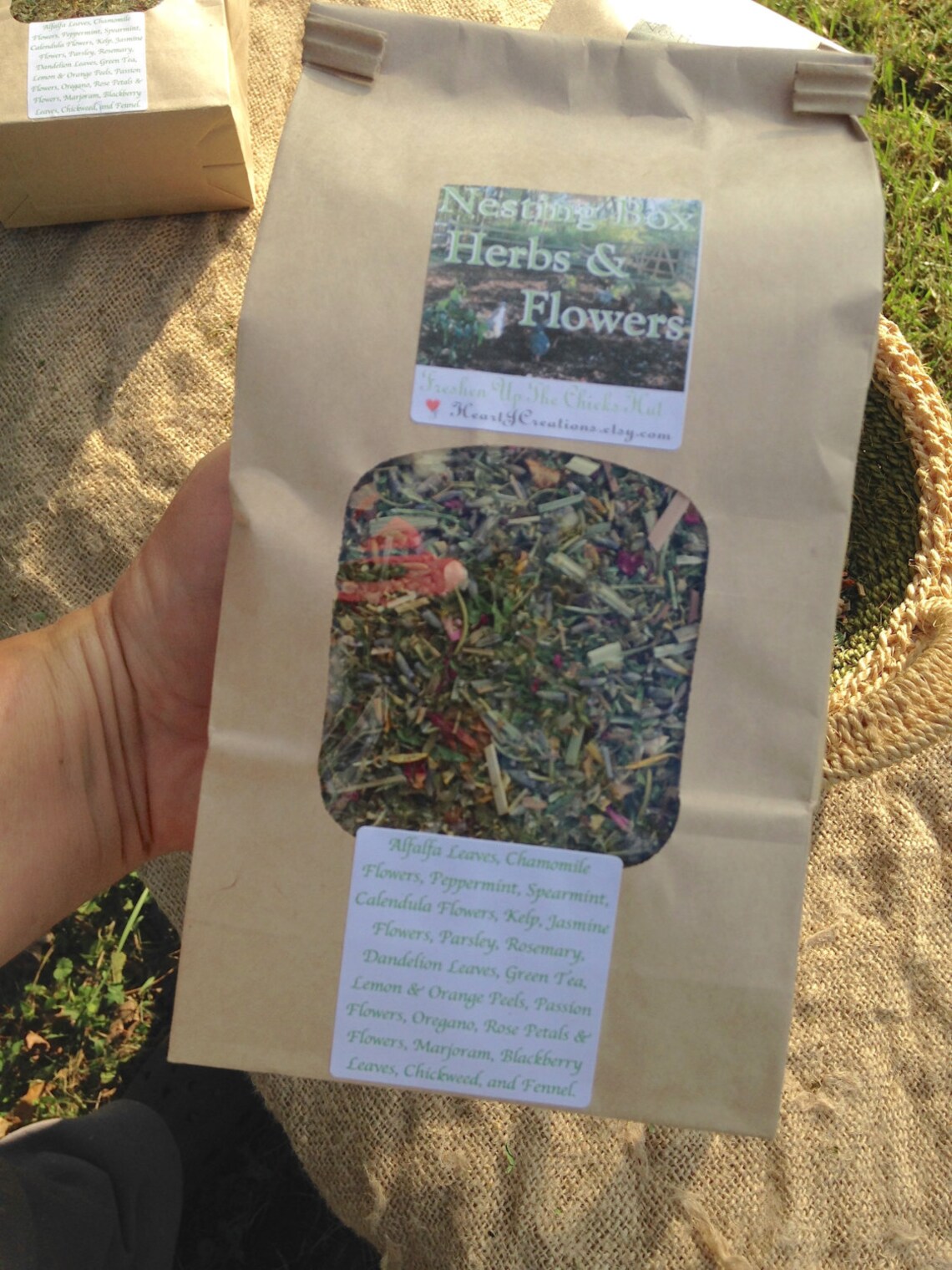 NESTING BOX HERBS Not Only for the Chicks - Etsy