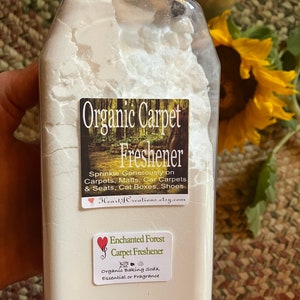 ORGANIC CARPET FRESHENER ~ 32 Oz Shaker Container ~ You Choose the ...