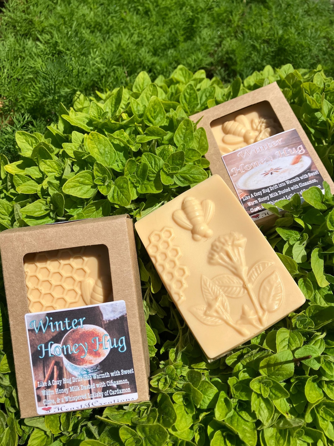 WINTER HONEY HUG ~ Glycerin Honey Based Soap - Etsy