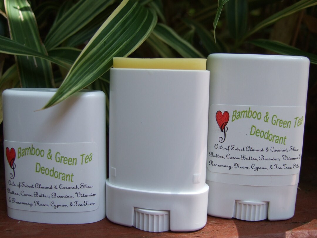 TRAVEL SIZE DEODORANT -- Bamboo Green Tea Scent - Etsy