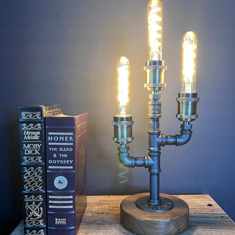 Steam Punk Lamp - Etsy