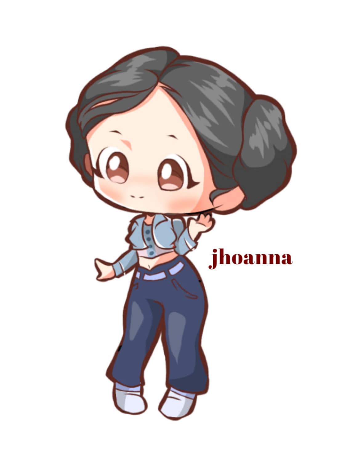 Chibi BINI - Limited Edition Digital File (JHOANA) - Etsy