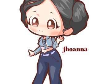 Chibi BINI Limited Edition Digital File GWEN - Etsy