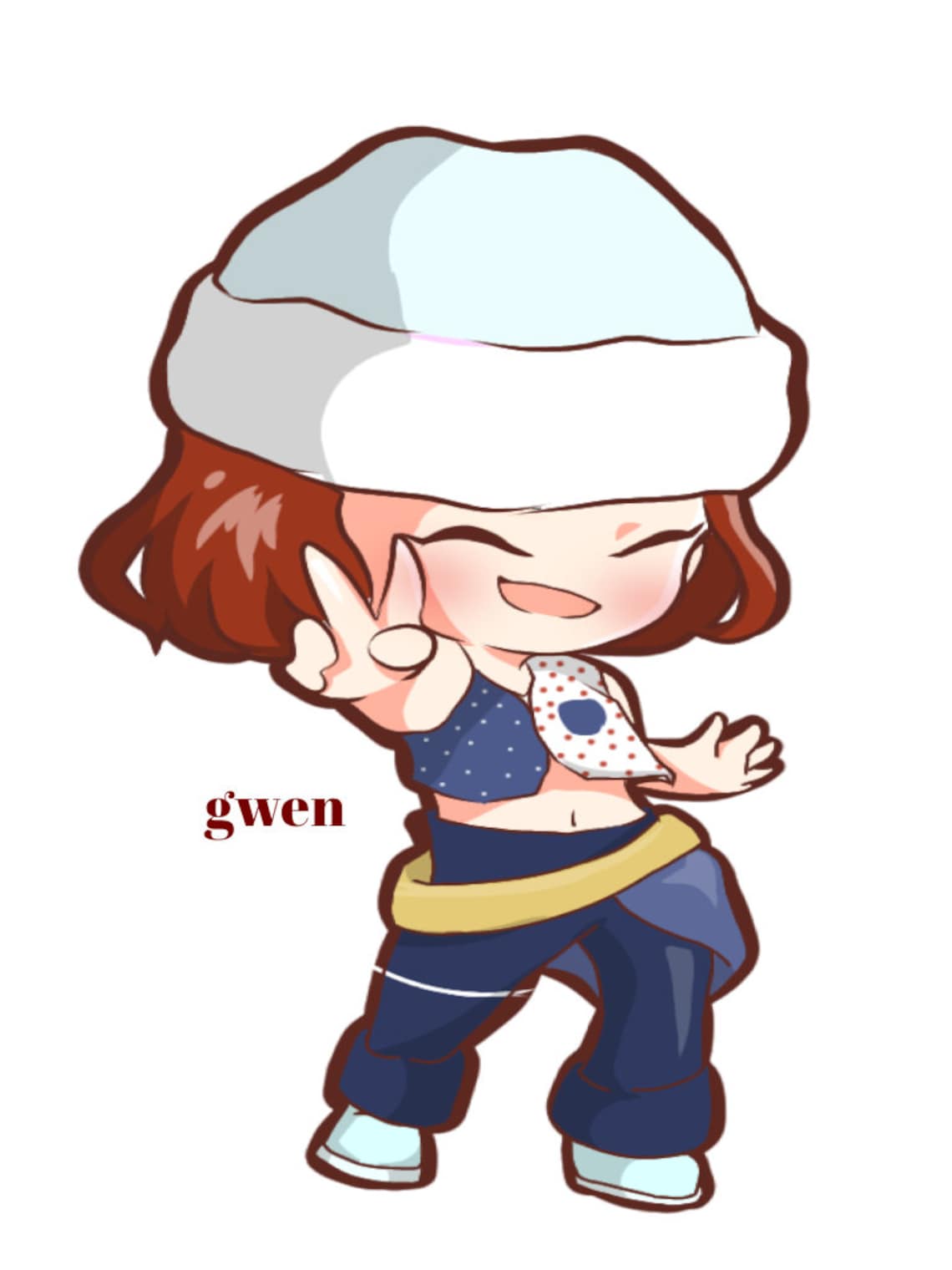 Chibi BINI - Limited Edition Digital File (GWEN) - Etsy