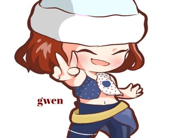 Chibi BINI - Limited Edition Digital File (STACEY) - Etsy