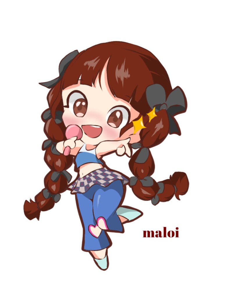 Chibi BINI - Limited Edition Digital File (MALOI) - Etsy