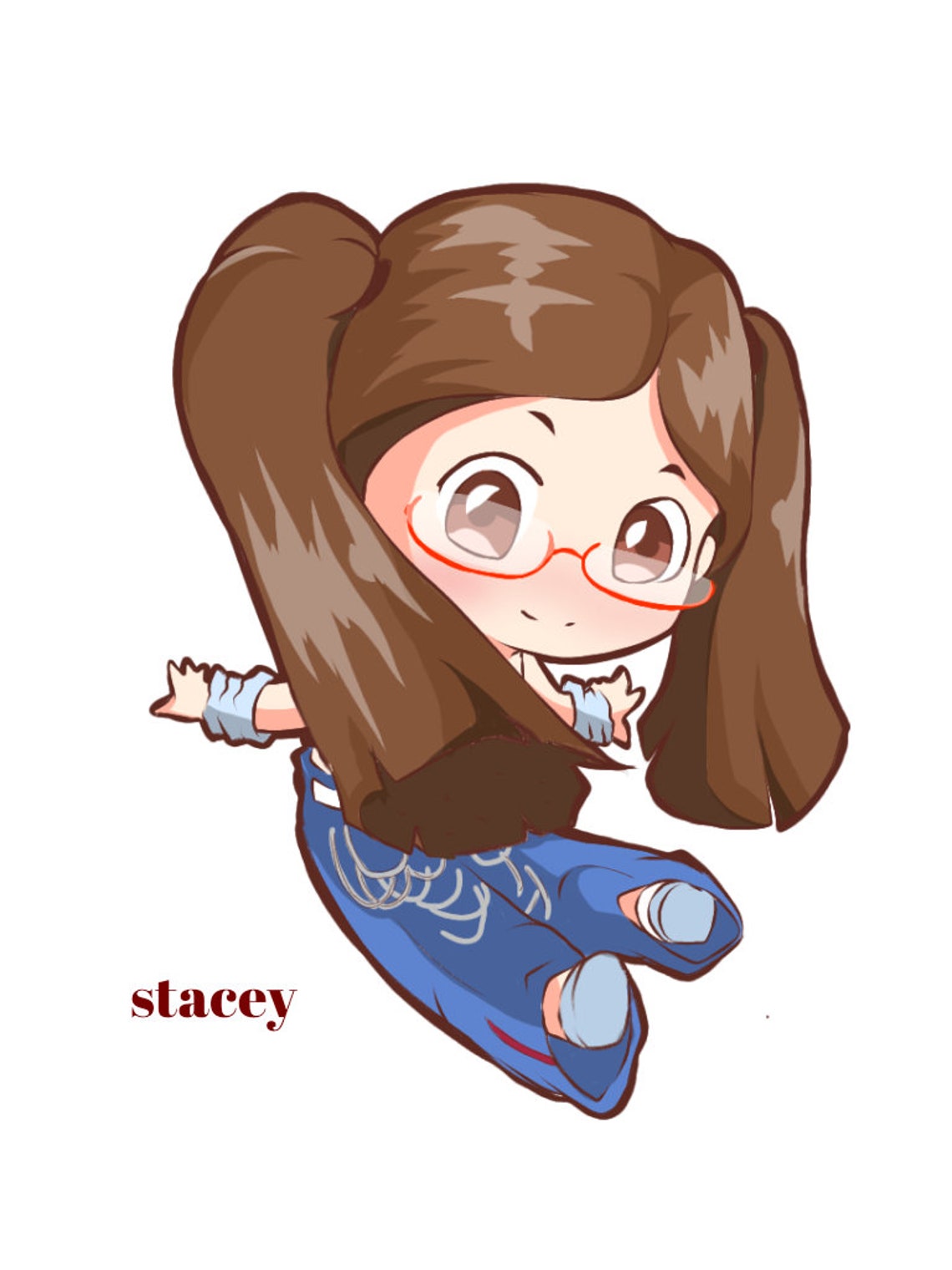 Chibi BINI - Limited Edition Digital File (STACEY) - Etsy