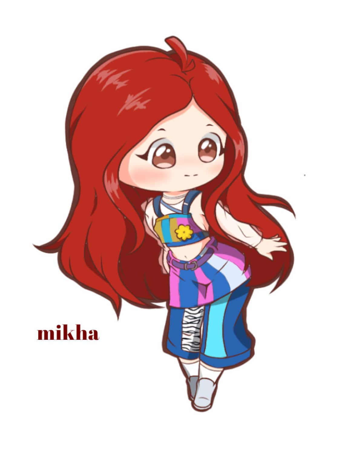 Chibi BINI Limited Edition Digital File MIKHA - Etsy