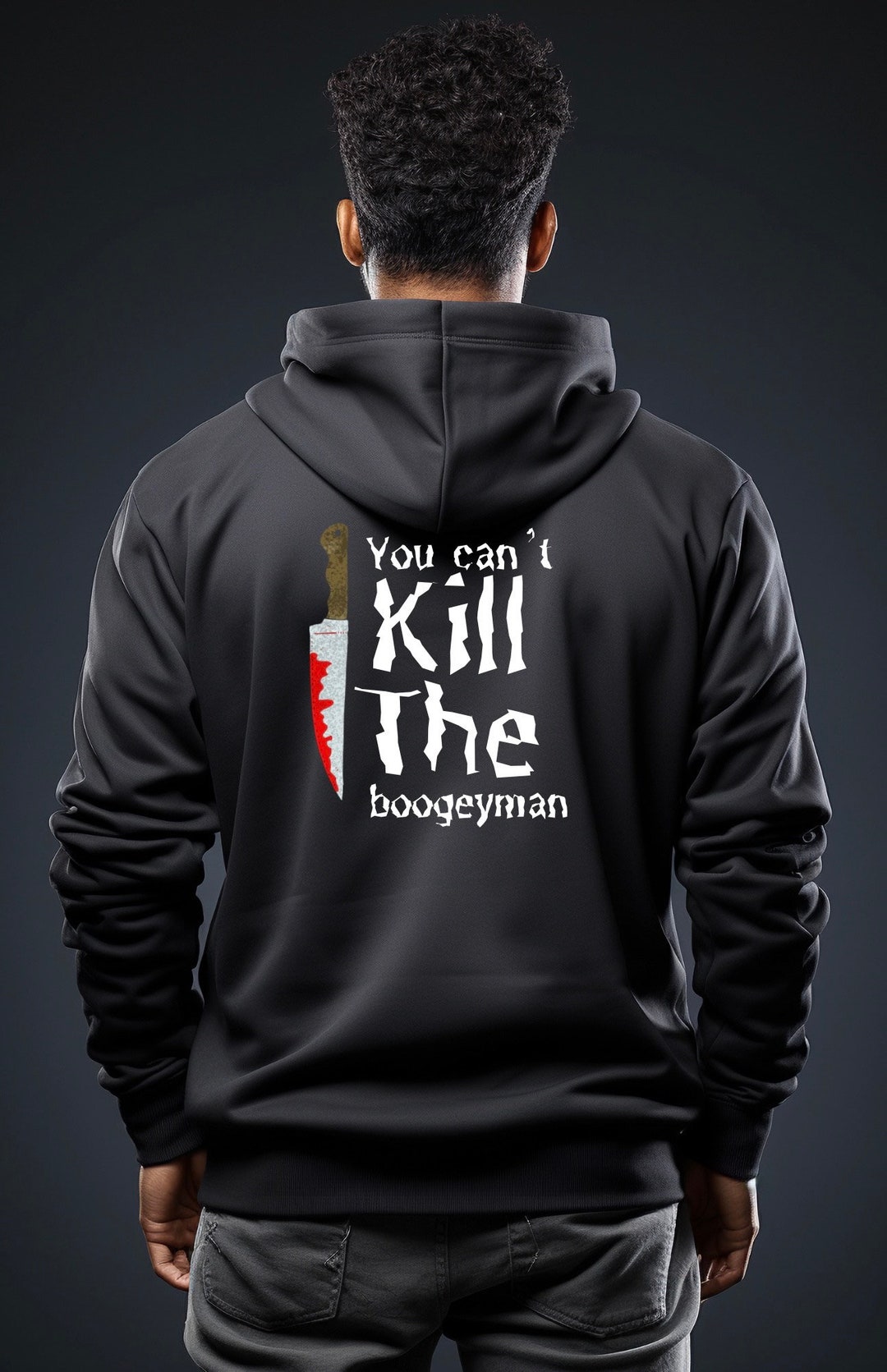 You Can't Kill the Boogeyman Hoodie, Boogeyman Hoodie, Cozy Hoodie ...