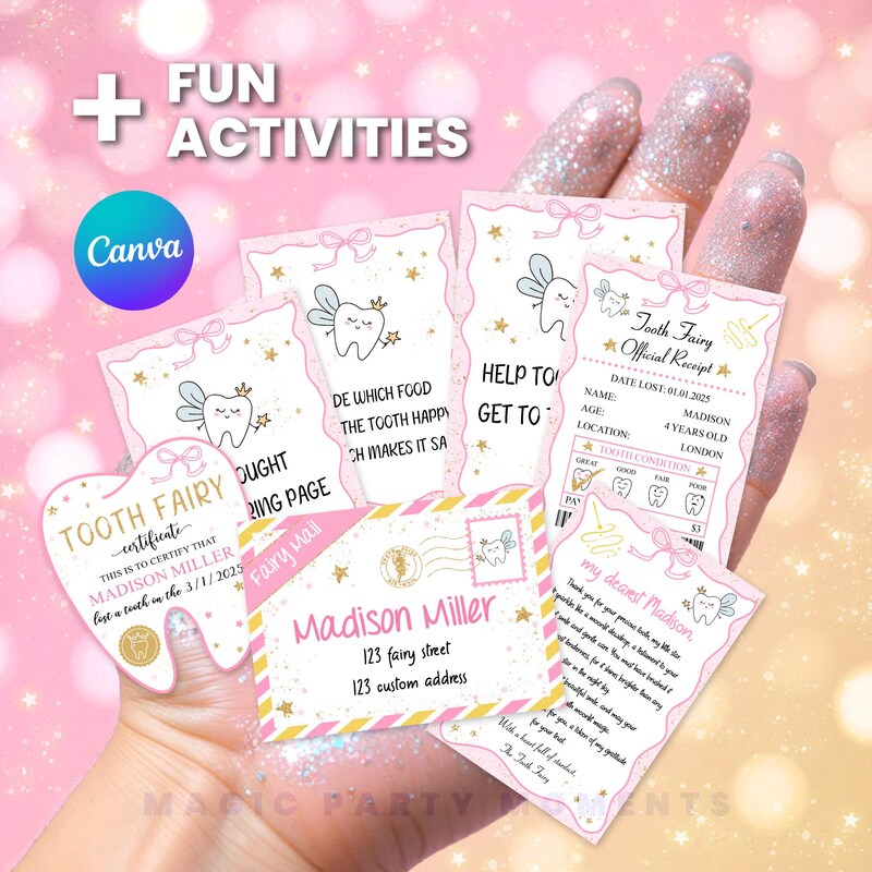 Tooth Fairy Envelope - Etsy