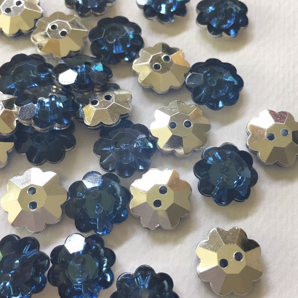 Crystal Buttons - Etsy